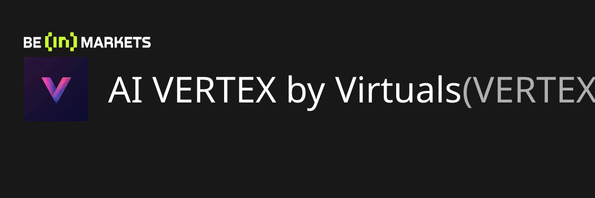 AI VERTEX by Virtuals (VERTEX) Price, MarketCap, Charts and ...