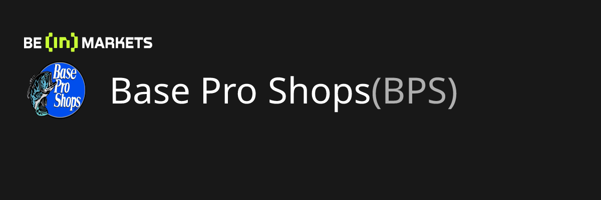 Base Pro Shops (BPS) Price, MarketCap, Charts and Fundamentals Info ...