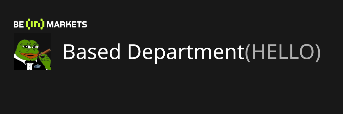 Based Department (BASED-DEPARTMENT) Price, MarketCap, Charts and ...