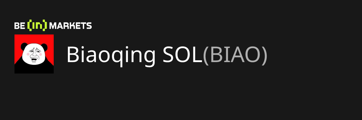 Biaoqing SOL (BIAOQING-SOL) Price, MarketCap, Charts and Fundamentals ...
