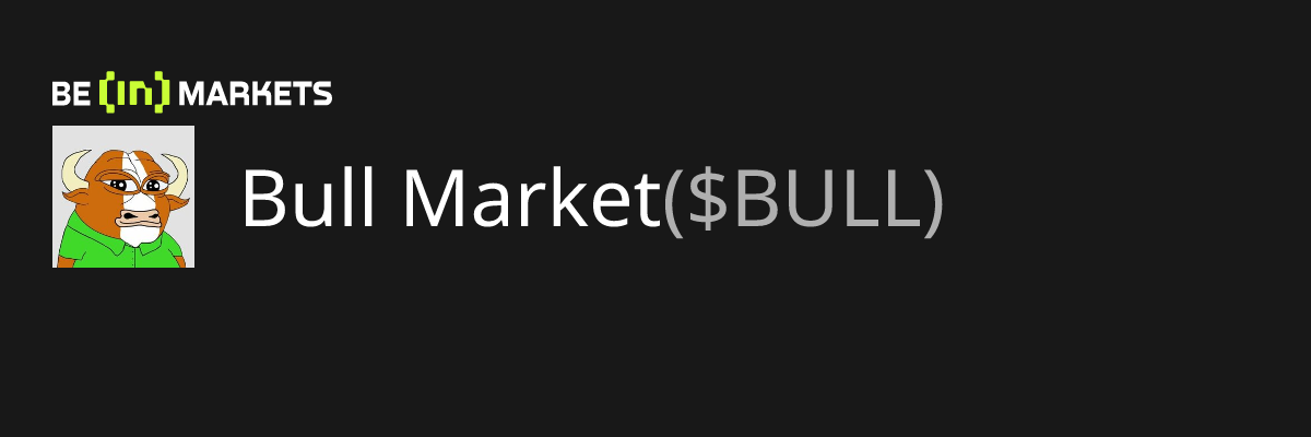 Bull Market ($BULL) Price, MarketCap, Charts and Fundamentals Info ...