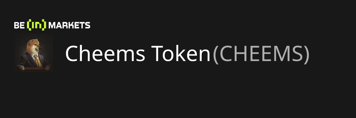Cheems Token (CHEEMS) Price, MarketCap, Charts and Fundamentals Info ...