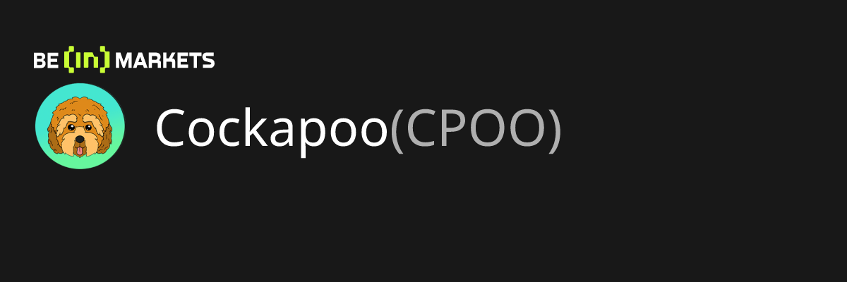 Cockapoo (CPOO) Price, MarketCap, Charts and Fundamentals Info - BeInCrypto
