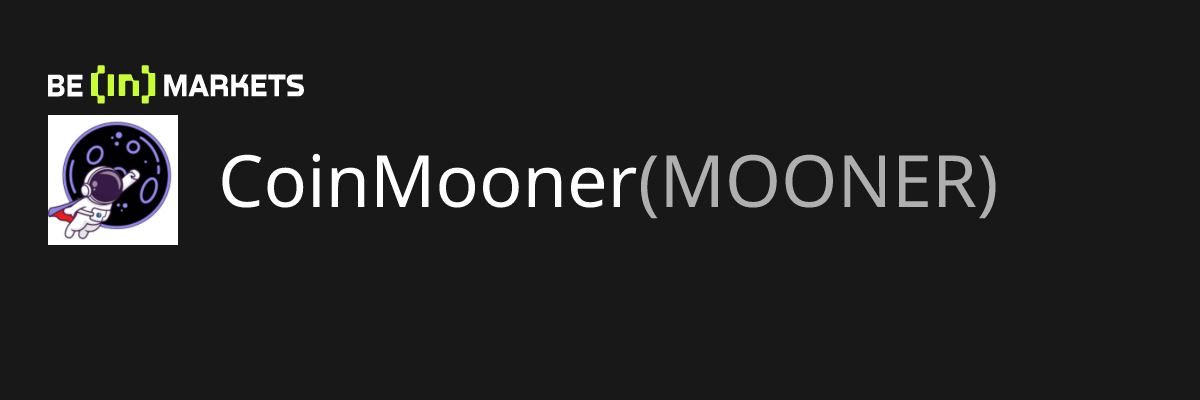 CoinMooner (MOONER) Price, MarketCap, Charts and Fundamentals Info ...
