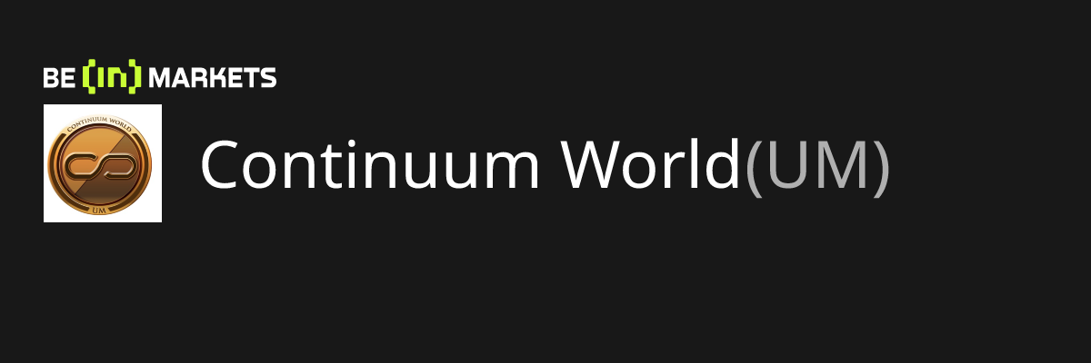 Continuum World (CONTINUUM-WORLD) Price, MarketCap, Charts and ...