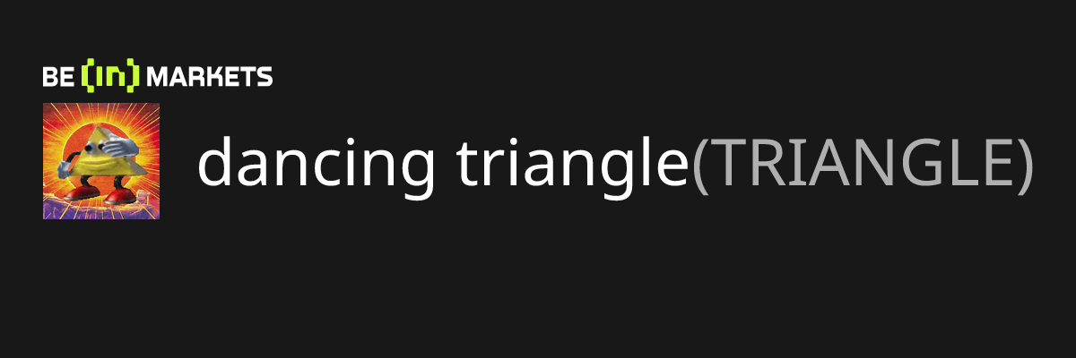 dancing triangle (TRIANGLE) Price, MarketCap, Charts and Fundamentals ...