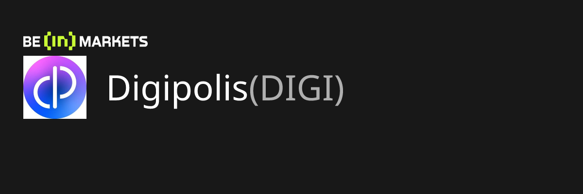 Digipolis (DIGI) Price, MarketCap, Charts and Fundamentals Info ...