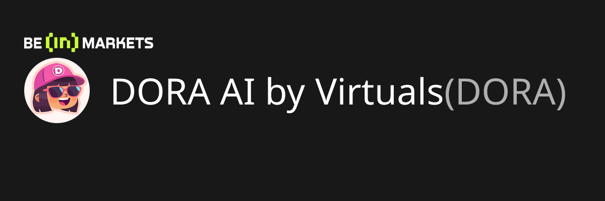 DORA AI by Virtuals (DORA) Price, MarketCap, Charts and Fundamentals ...