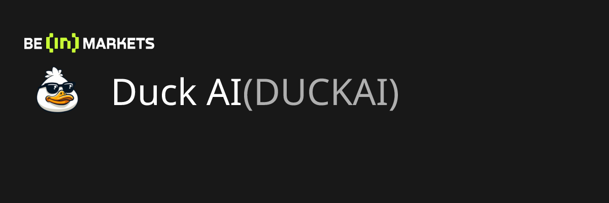 Duck AI (DUCKAI) Price, MarketCap, Charts and Fundamentals Info ...