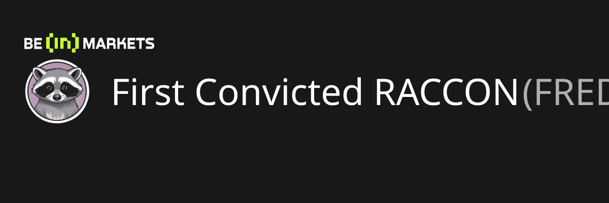 First Convicted RACCON (FIRST-CONVICTED-RACCON) Price, MarketCap ...