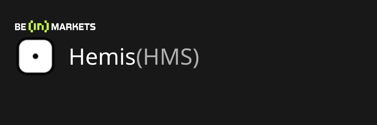 Hemis (HMS) Price, MarketCap, Charts and Fundamentals Info - BeInCrypto