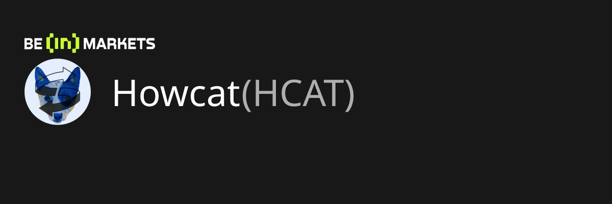 Howcat (HCAT) Price, MarketCap, Charts and Fundamentals Info - BeInCrypto