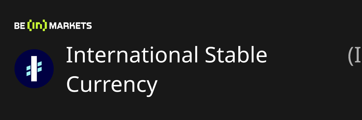 International Stable Currency (INTERNATIONAL-STABLE-CURRENCY) Price ...