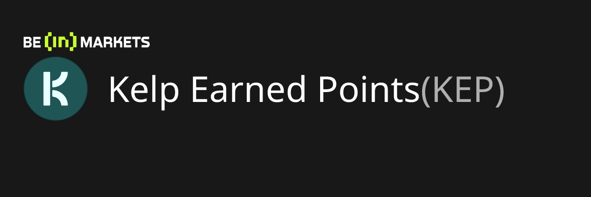 Kelp Earned Points (KEP) Price, MarketCap, Charts and Fundamentals Info ...