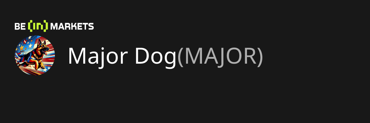 Major Dog (MAJOR-DOG) Price, MarketCap, Charts and Fundamentals Info ...