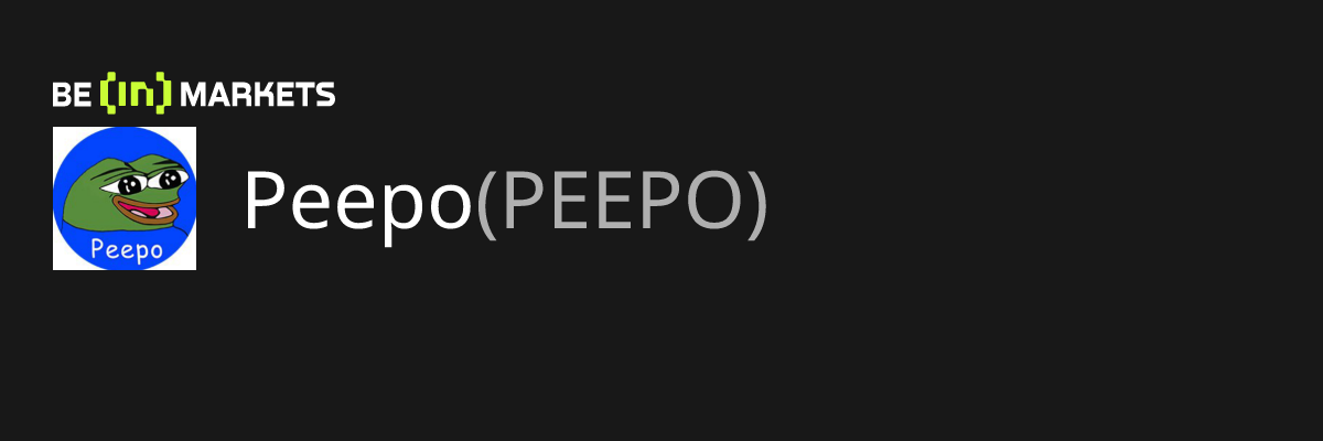 Peepo (PEEPO) Price, MarketCap, Charts and Fundamentals Info - BeInCrypto