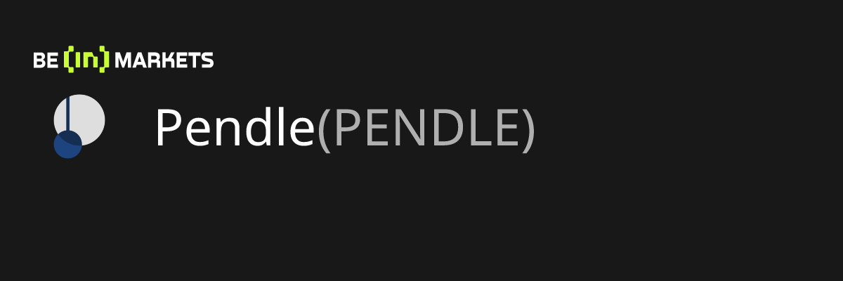 Pendle (PENDLE) Price, MarketCap, Charts and Fundamentals Info - BeInCrypto