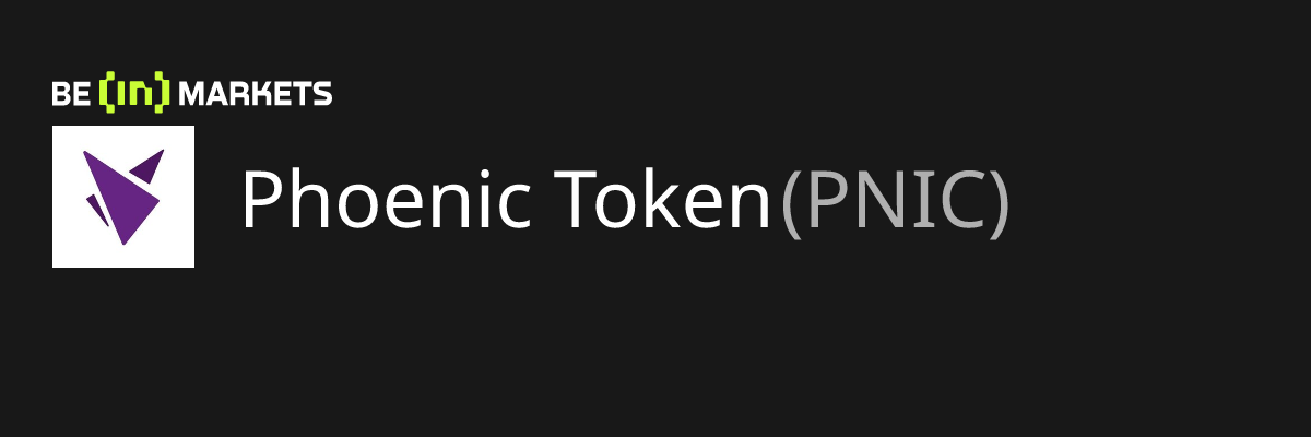 Phoenic Token (PNIC) Price, MarketCap, Charts and Fundamentals Info ...