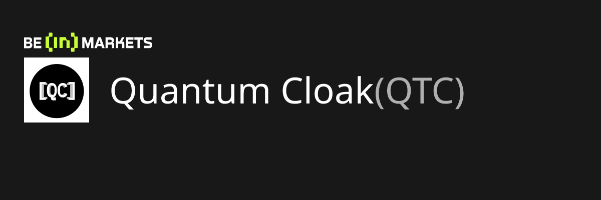 Quantum Cloak (QTC) Price, MarketCap, Charts and Fundamentals Info ...