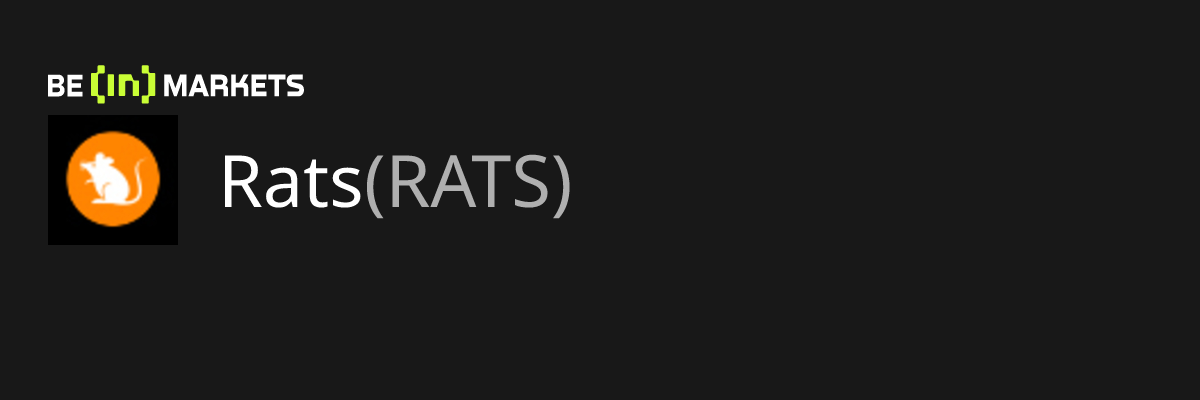 Rats (RATS) Price, MarketCap, Charts and Fundamentals Info - BeInCrypto