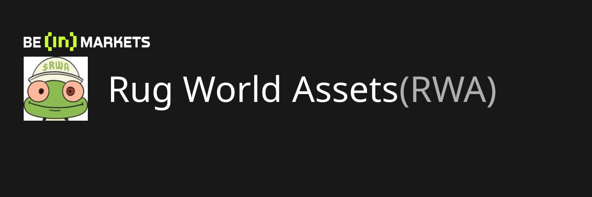 Rug World Assets (RWA) Price, MarketCap, Charts and Fundamentals Info ...