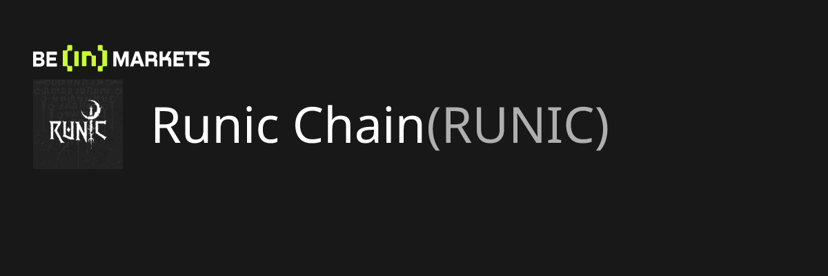 Runic Chain (RUNIC) Price, MarketCap, Charts and Fundamentals Info ...