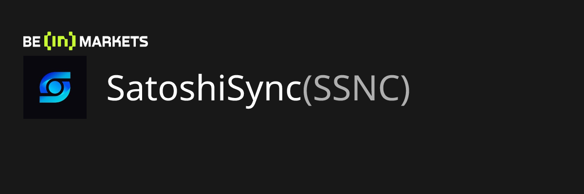 SatoshiSync (SATOSHISYNC) Price, MarketCap, Charts and Fundamentals Info - BeInCrypto