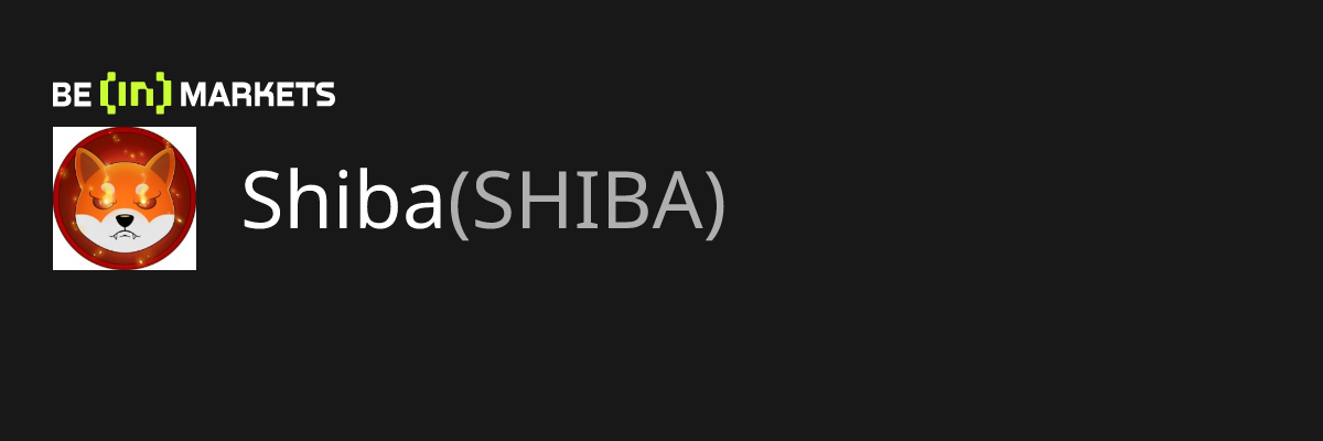 Shiba (SHIBA) Price, MarketCap, Charts and Fundamentals Info - BeInCrypto