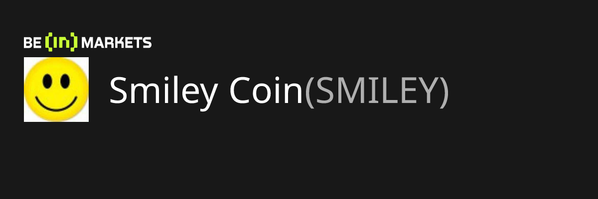 Smiley Coin (SMILEY-COIN) Price, MarketCap, Charts and Fundamentals ...