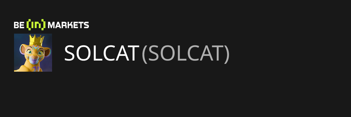 SOLCAT (SOLCAT) Price, MarketCap, Charts and Fundamentals Info - BeInCrypto
