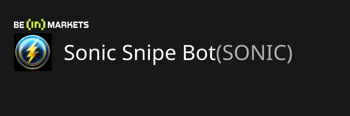 Sonic Snipe Bot (SONIC) Price, MarketCap, Charts and Fundamentals Info ...