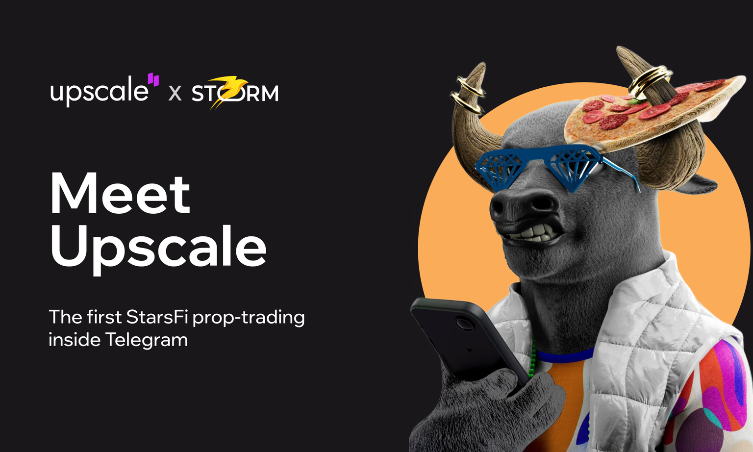 Upscale:The First StarsFi Prop Trading Platform on Telegram